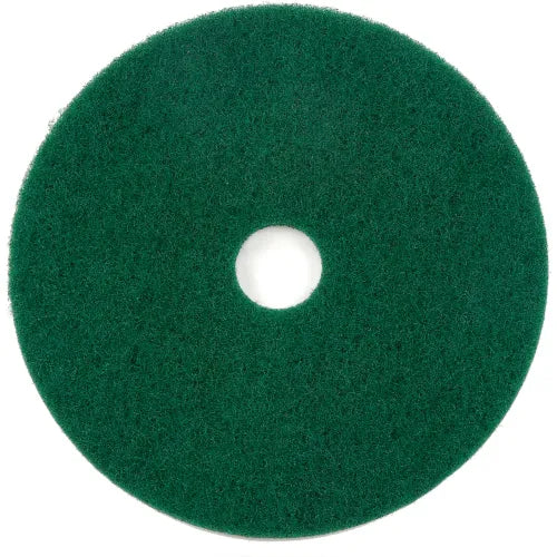 17" Scrubbing Pad For Walk-Behind Scrubber, Green, 5 Per Case ...