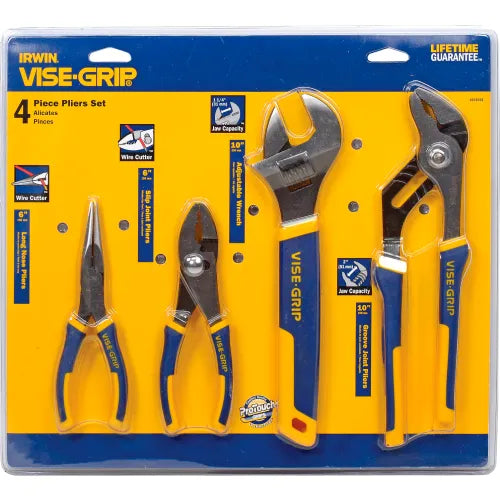 IRWIN VISE-GRIP® 4 PC Plier Set – Growhaus Supply