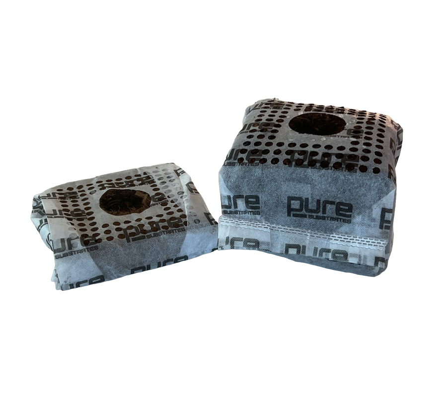 PURE SUBSTRATES 6x6 All-In-One Grow Block - Buffered + Superwashed ...