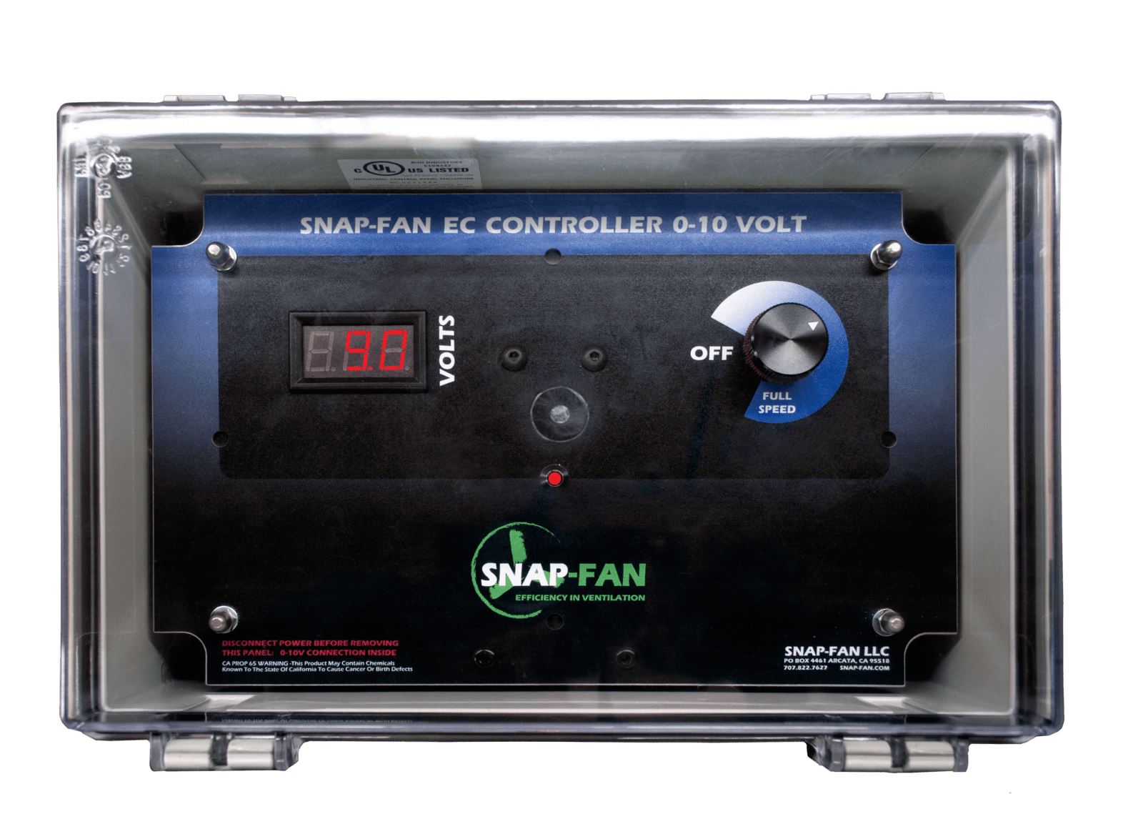 SNAP-Fan Single Zone Controller AC – Growhaus Supply