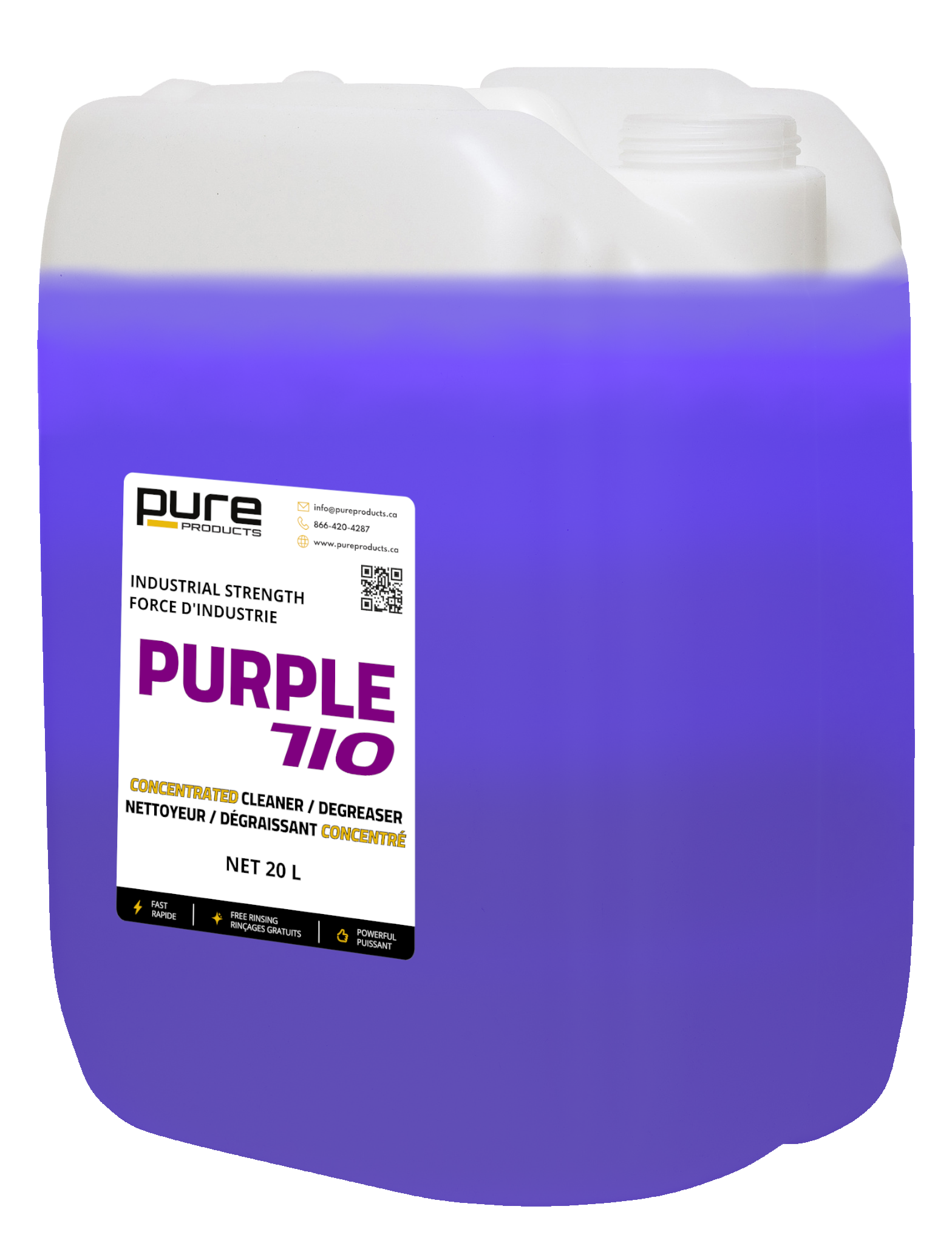 PURPLE 710™ CONCENTRATED CLEANER / DEGREASER – Growhaus Supply