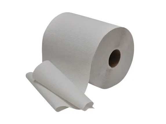 PUR Value Paper Towel Rolls, 1 Ply, White, 800' L (Case of 6 ...