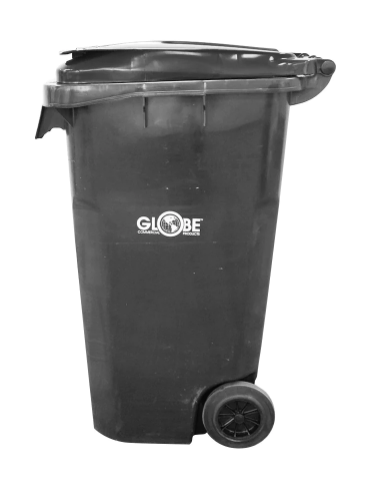 65 gal Rolling Waste Container Grey – Growhaus Supply
