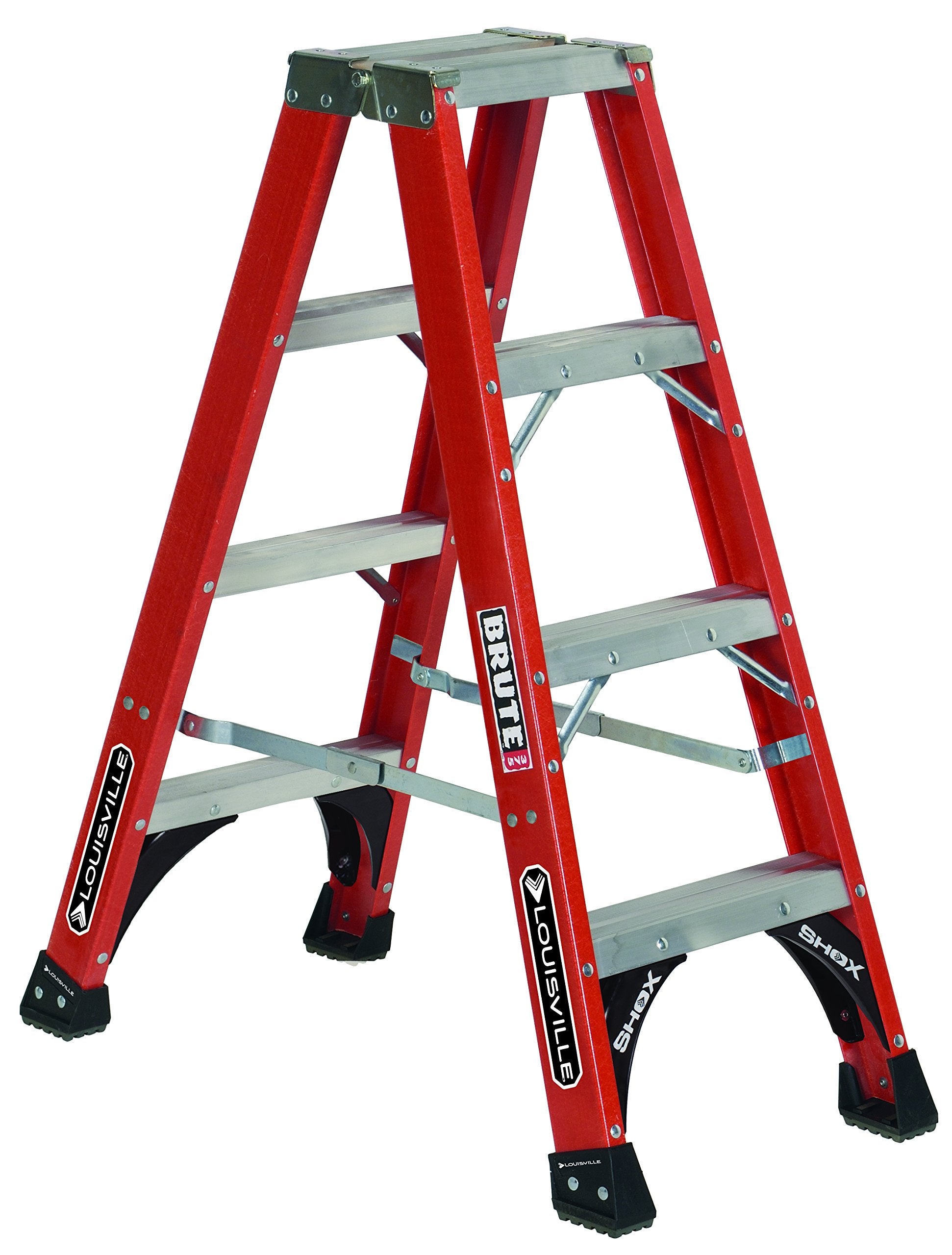 4' Fiberglass Step Ladder - 375 Lb. Cap. - Type IAA / Grade 1AA ...